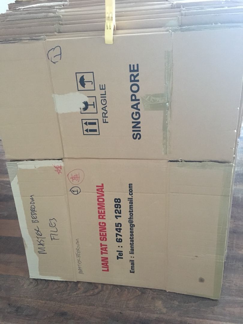 Used carton box, Everything Else on Carousell