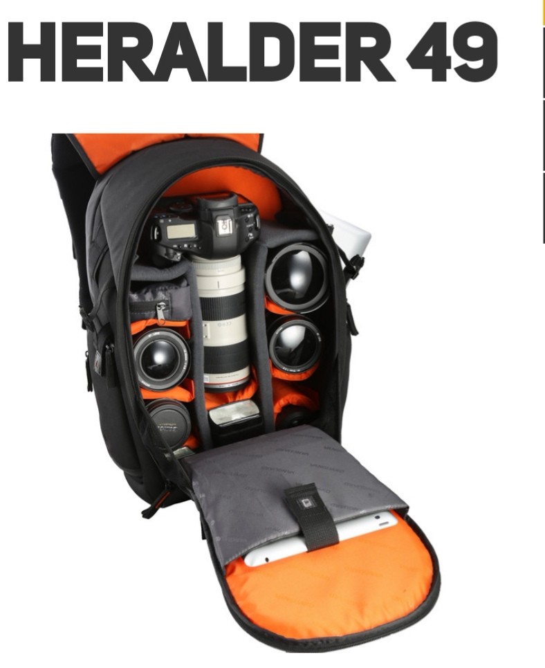 Vanguard Heralder 49 Professional Camera Bag, Photography, Photography ...