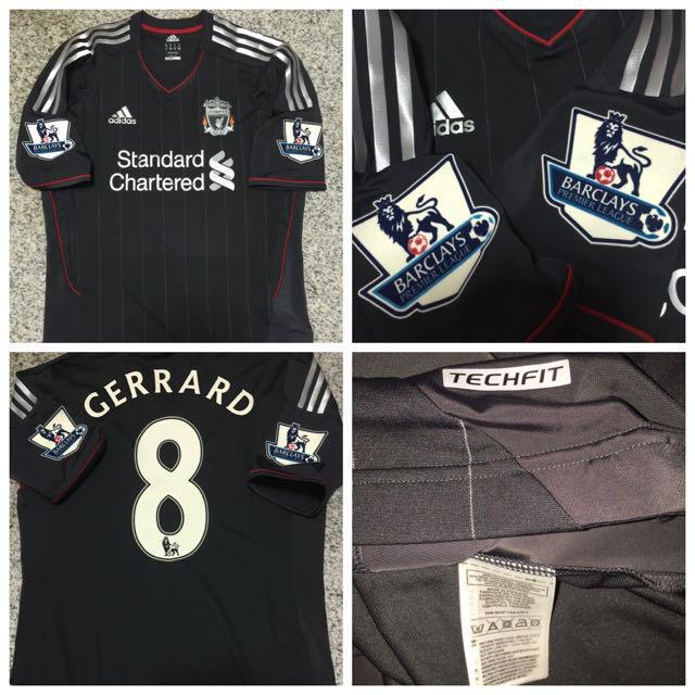 100% Authentic Adidas Liverpool Player Issue Techfit Gerrard, Men's ...