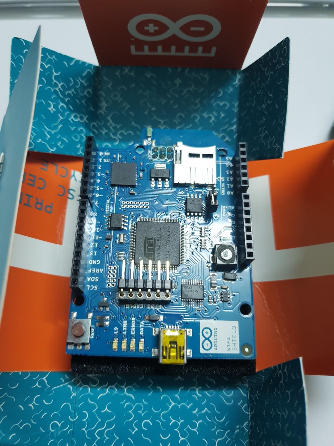 Arduino Uno Rev 3 And Wifi Shield Computers And Tech Parts And Accessories Networking On Carousell