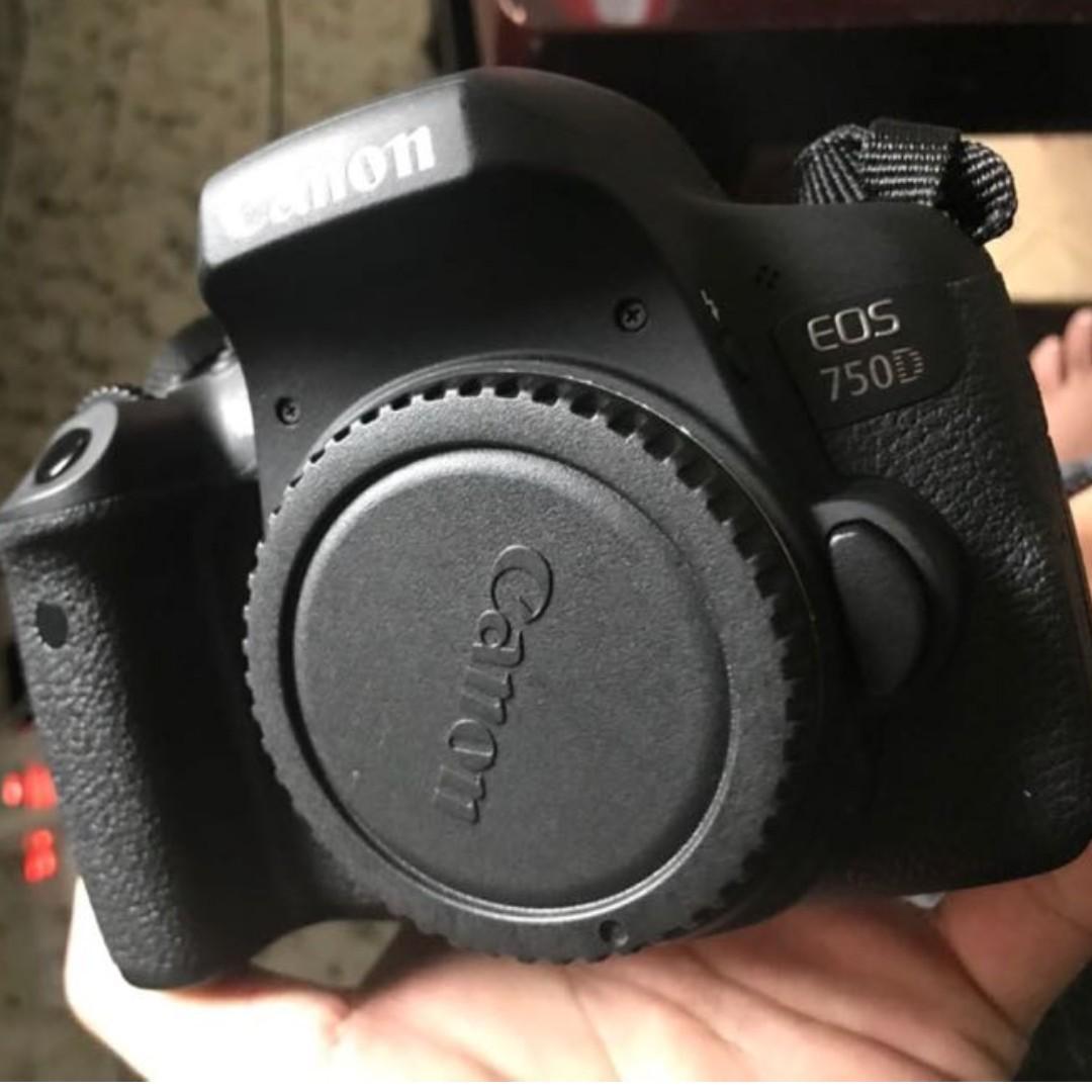 canon 750d camera with kit lens, Photography, Cameras on Carousell