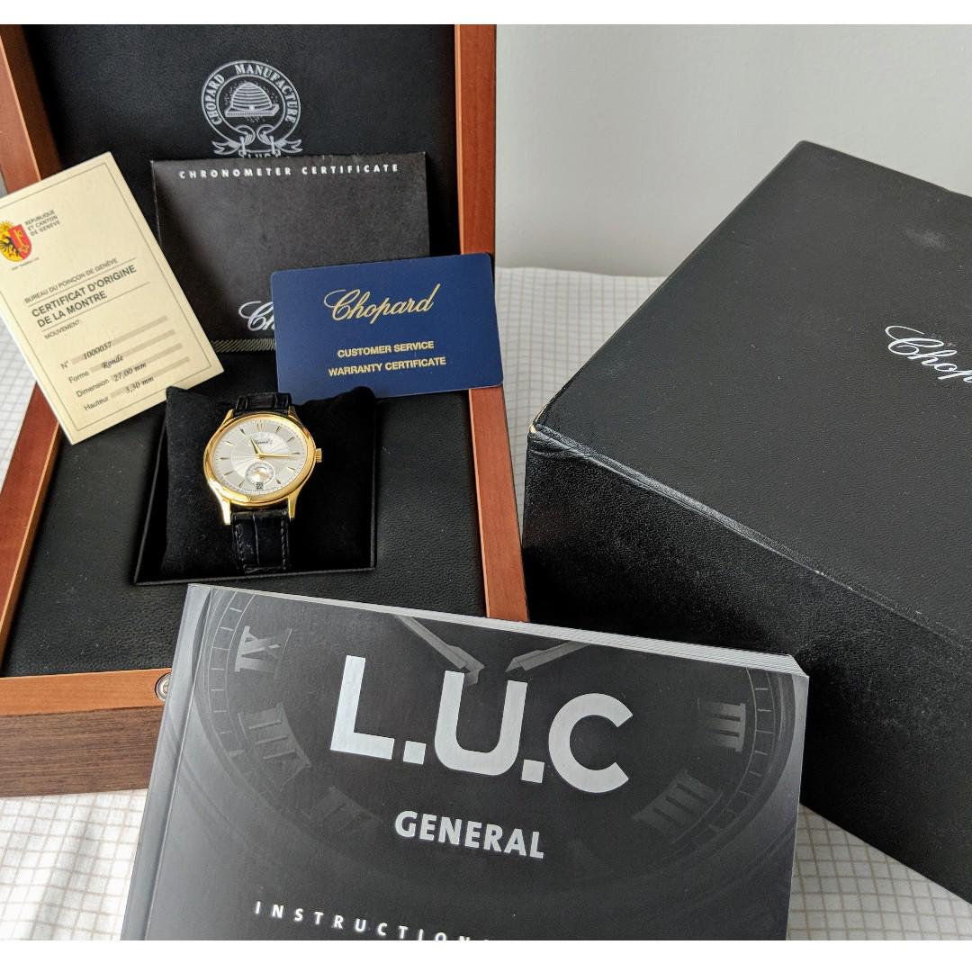 Chopard LUC 1860, 1.96 Limited version, Luxury, Watches on Carousell