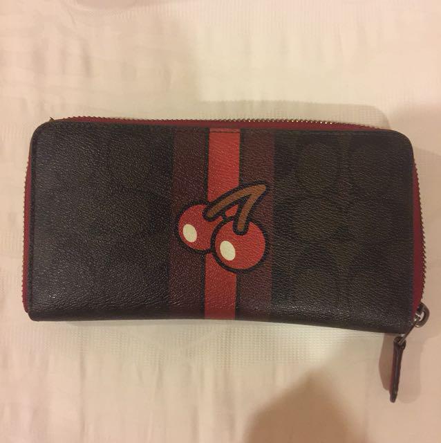 Coach limited edition PAC-man long wallet, Women's Fashion, Bags ...