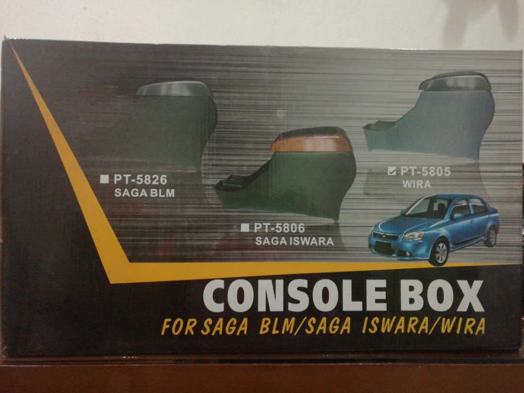 Console box for Wira, Auto Accessories on Carousell