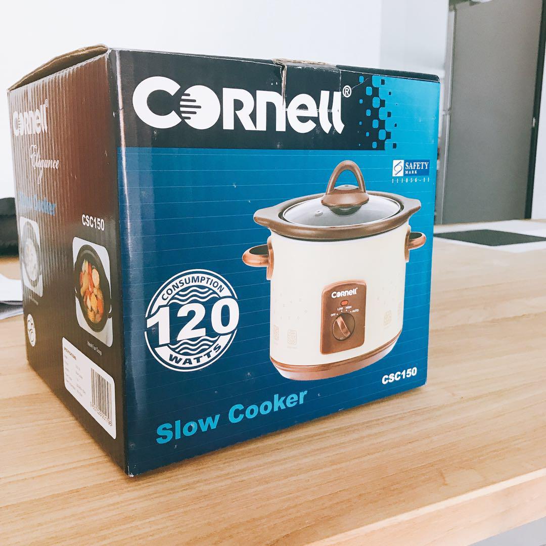 Cornell slow cooker 1.5L, TV & Home Appliances, Kitchen Appliances ...