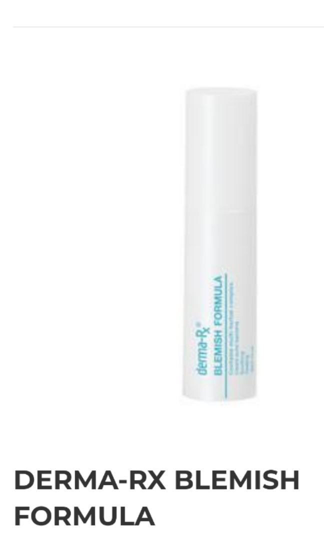 Derma-RX Blemish Formula (DRX), Beauty & Personal Care, Face, Face Care ...