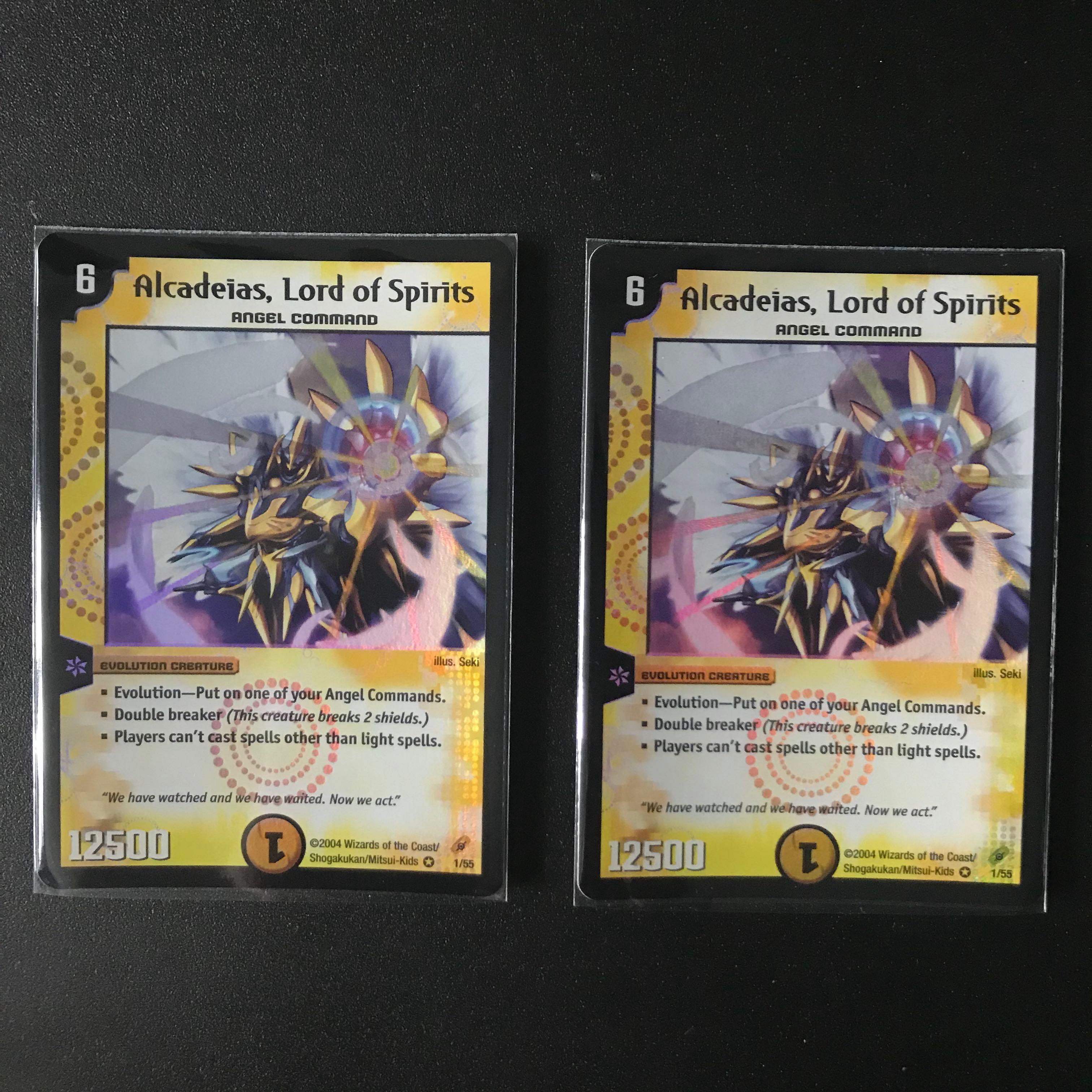 Duel masters - Alcadeias, Lord of Spirits, Toys & Games, Board Games & Cards on Carousell