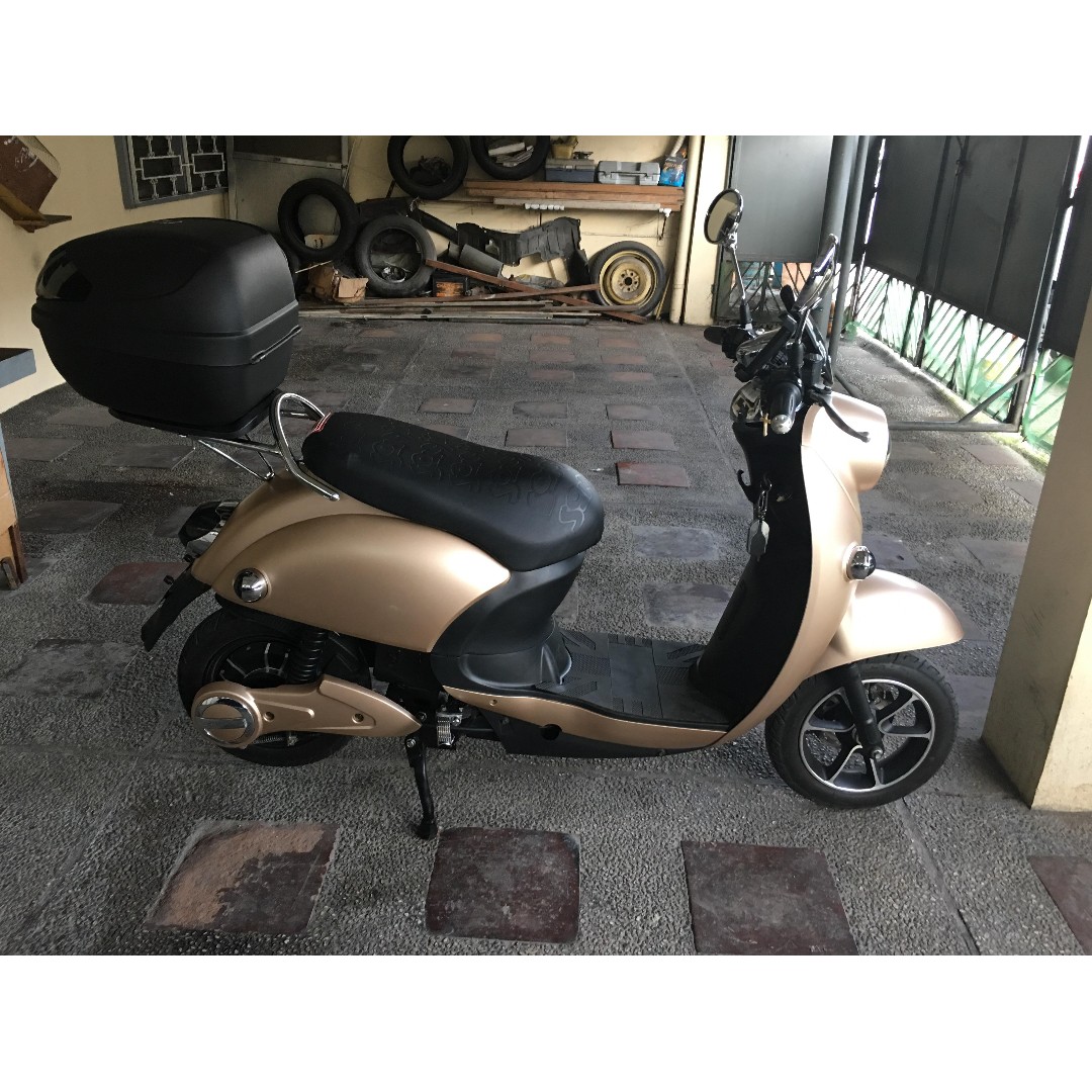 EcoDrive Candy 650 E-Bike, Motorbikes on Carousell