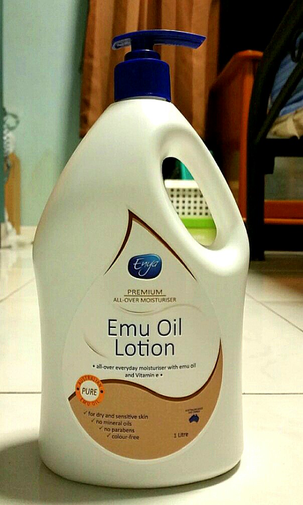 Enya premium all over moisturiser Emu oil lotion (1 litre ), Beauty ...