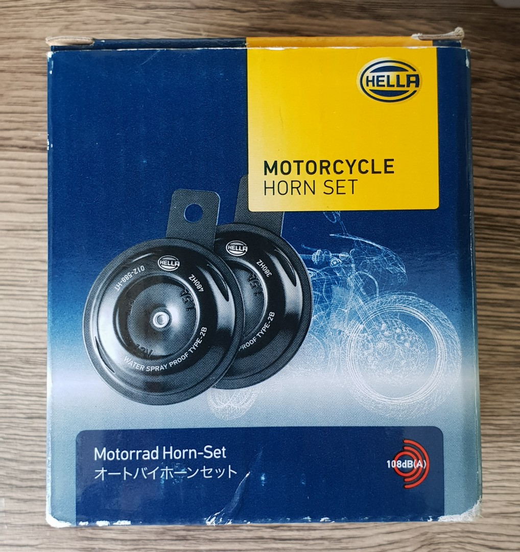 Hella Horn, Motorcycles, Motorcycle Accessories on Carousell