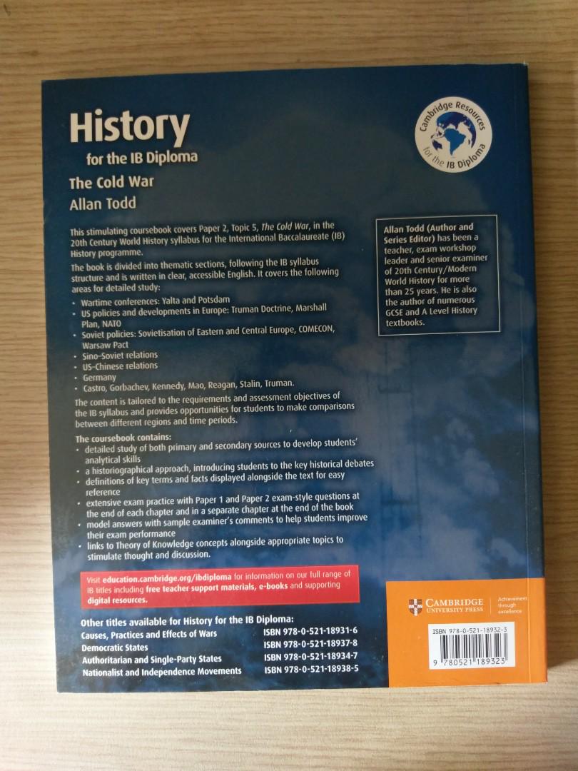 History: The Cold War for the IB Diploma, Hobbies & Toys, Books ...