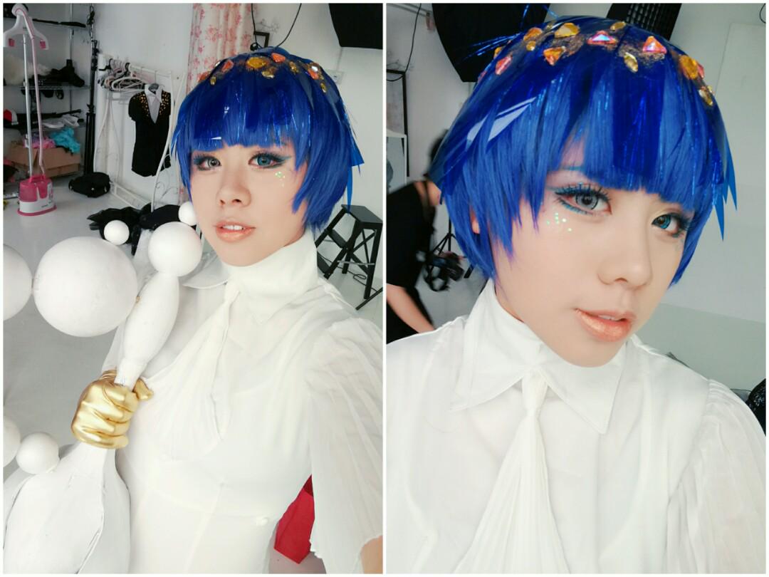 Houseki no kuni phosphophyllite (moon phos) cosplay, Hobbies & Toys ...