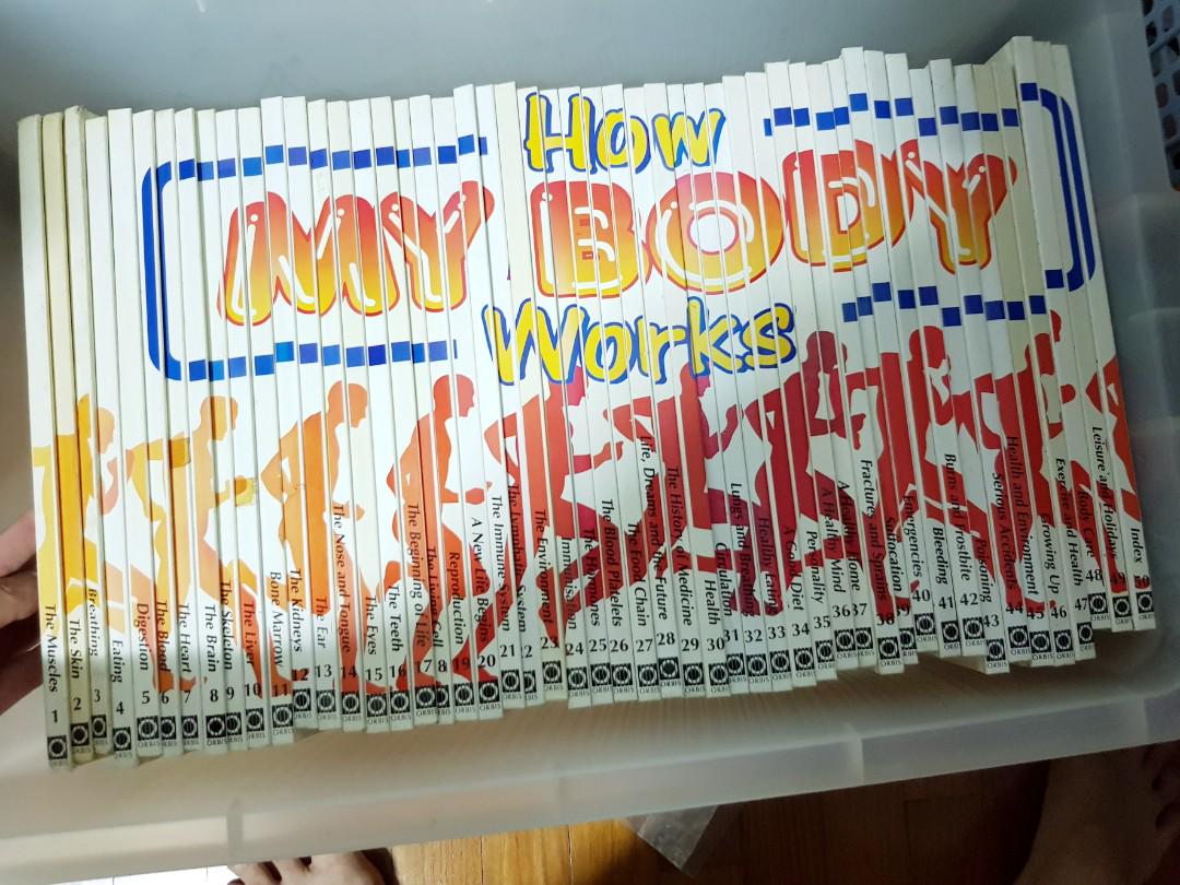 How My Body Works books collection, Hobbies & Toys, Books & Magazines ...