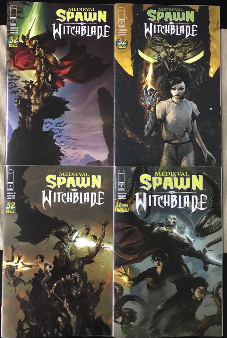 Image Comics: Medieval Spawn/Witchblade (Complete), Hobbies & Toys ...