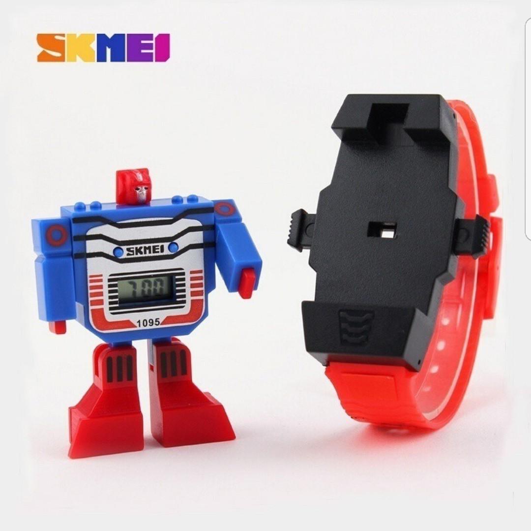 KIDS TRANSFORMER WATCH, Luxury, Apparel on Carousell