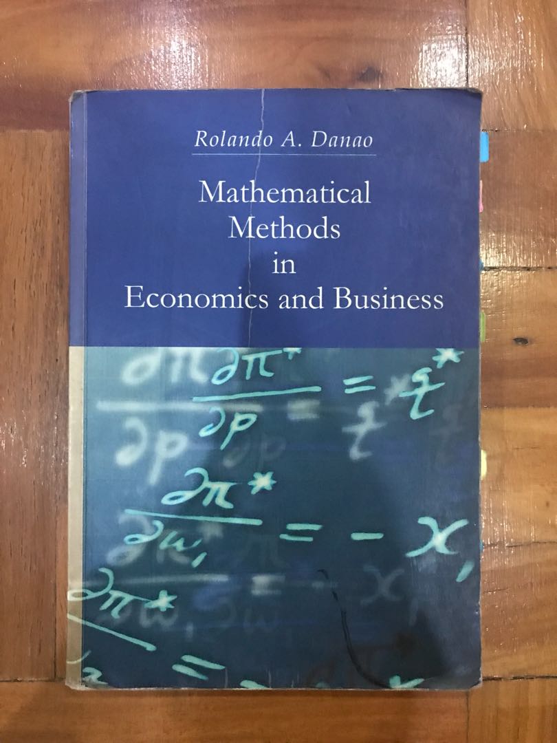 Mathematical Methods In Economics And Business Hobbies Toys Books