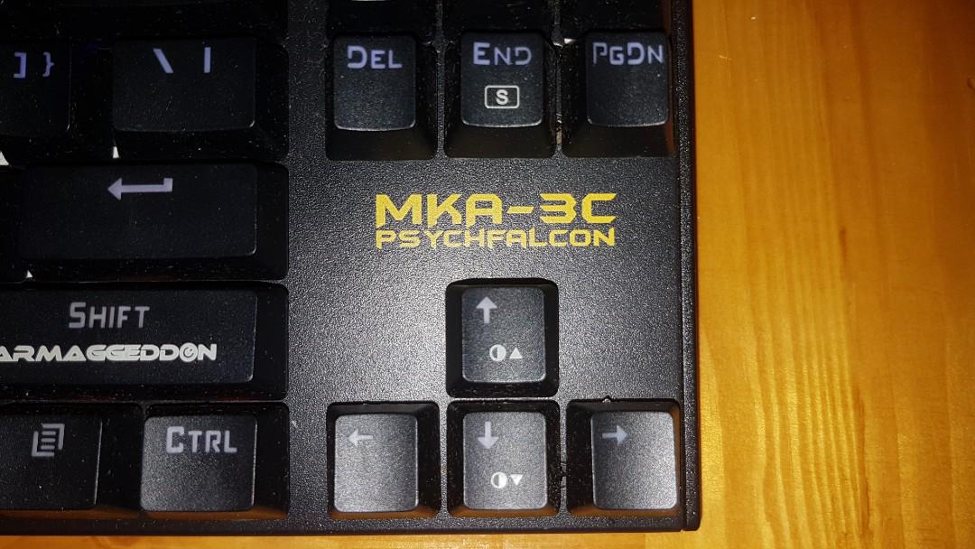 Mechanical Keyboard MKA-3C Psychfalcon, Computers & Tech, Parts ...