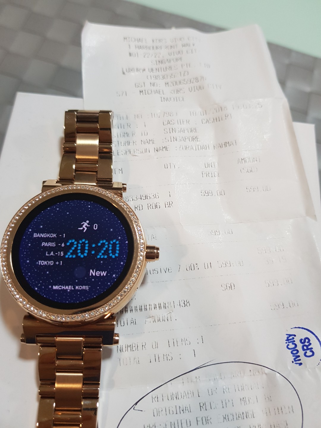 Michael kors smart watch, Luxury, Watches on Carousell