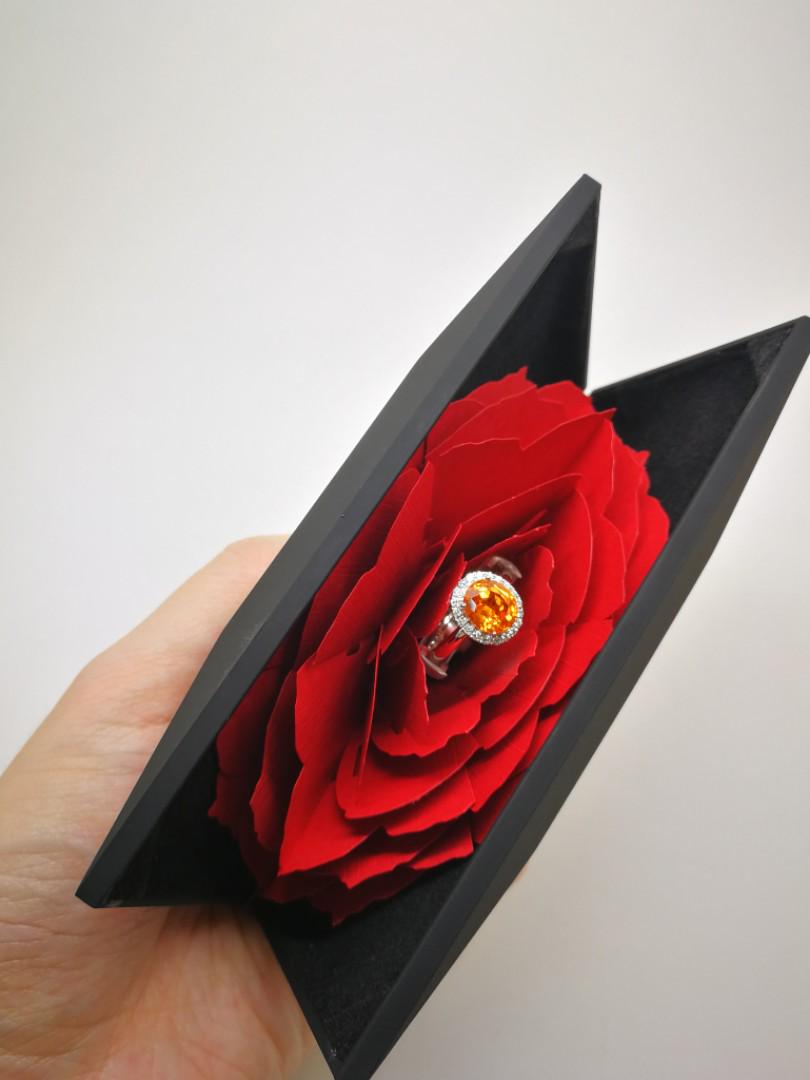 [CLEARANCE] ORIGINAL Pop-up Ring Box Case for Engagement/Proposal ...
