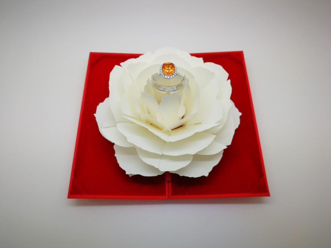 [CLEARANCE] ORIGINAL Pop-up Ring Box Case for Engagement/Proposal ...