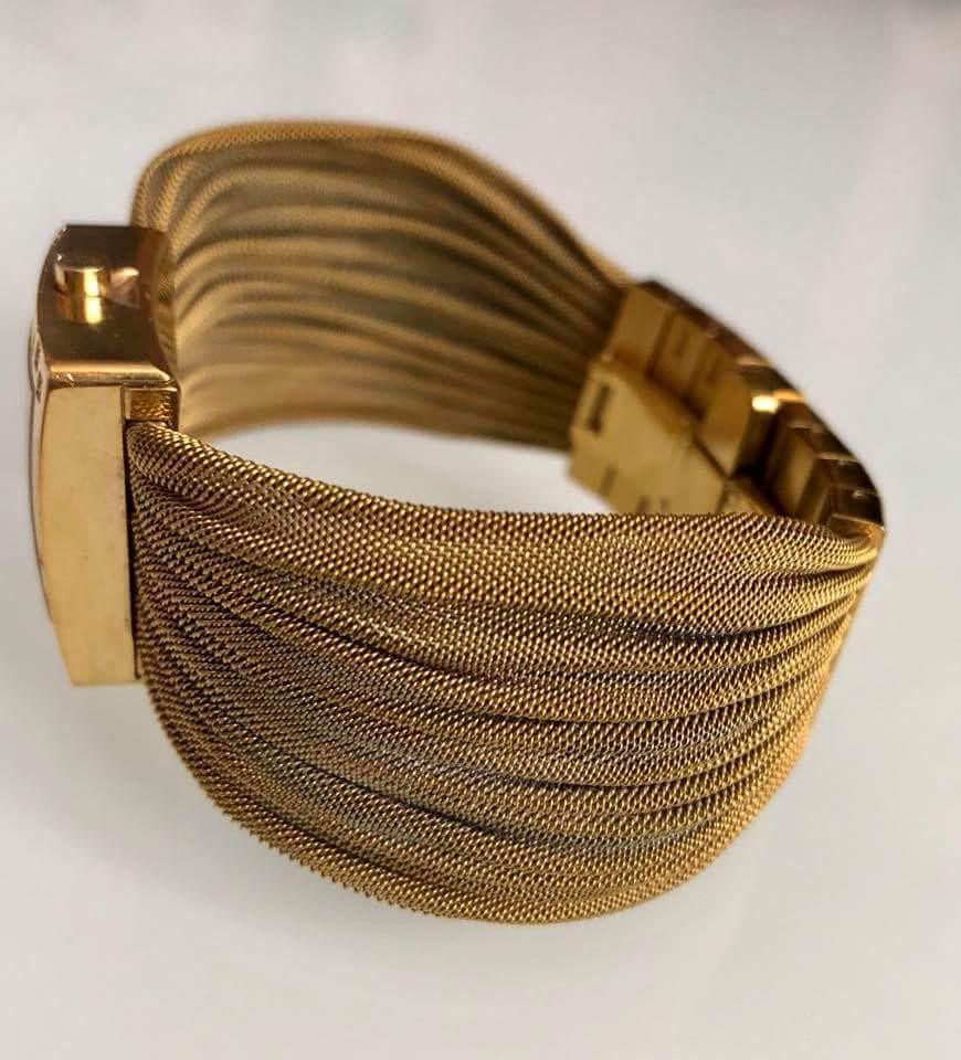 Nina Ricci Authentic Ribbon Ladies Gold Watch, Women's Fashion, Watches ...