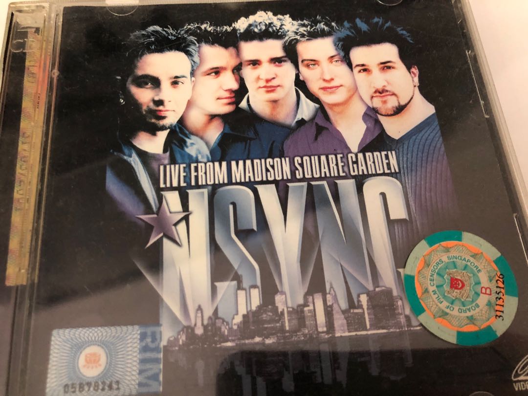 *NSYNC live Vcd, Hobbies & Toys, Music & Media, CDs & DVDs on Carousell