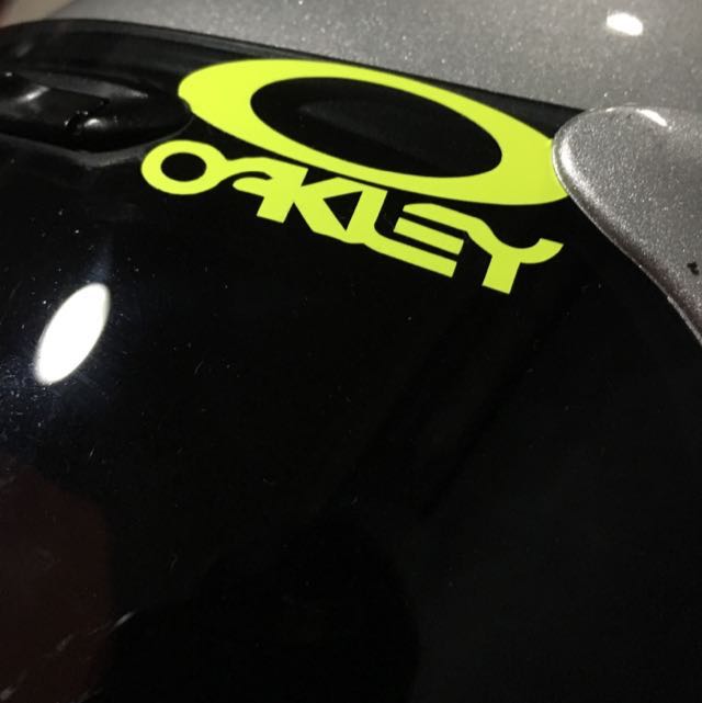 Oakley Sticker For Visor, Health & Nutrition, Face Masks & Face Shields ...