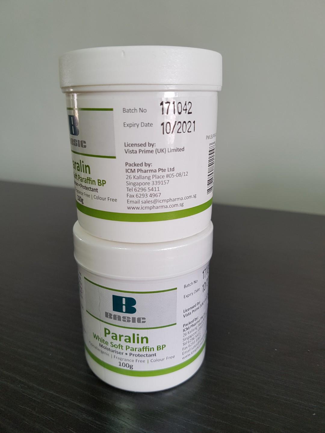 Paralin White Soft Paraffin BP (100g) x 2 bottles on Carousell