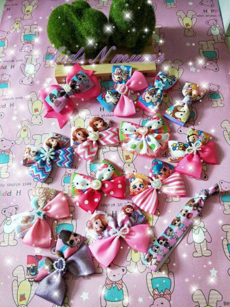 Peppa pig / lol surprise doll / unicorn hair clip, Hobbies & Toys ...