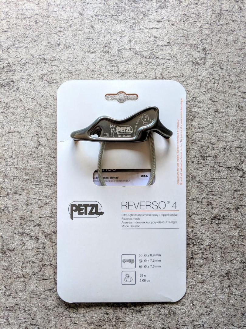 PETZL. Reverso 4. BELAY/RAPPEL DEVICE, Sports Equipment, Sports & Games ...