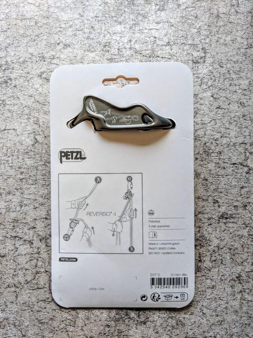 PETZL. Reverso 4. BELAY/RAPPEL DEVICE, Sports Equipment, Sports & Games ...