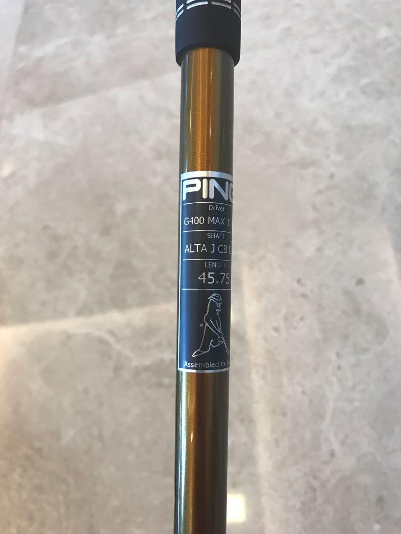 Ping ALTA CB 55 Driver Shaft Regular Flex, Sports Equipment, Sports ...