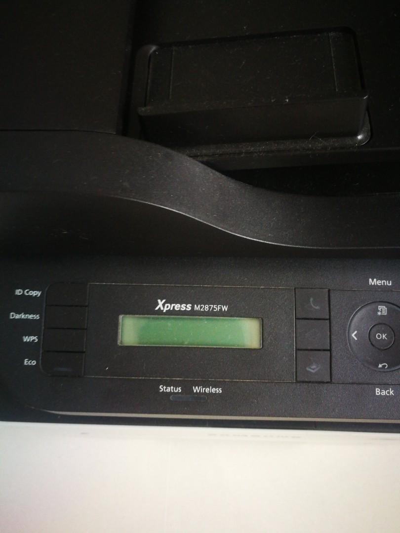 Samsung Xpress M2875FW wifi Laser Printer 4 in 1, Computers & Tech ...