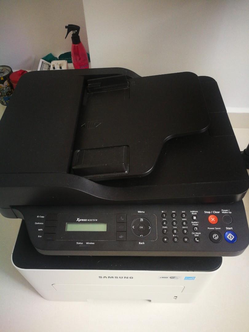Samsung Xpress M2875FW wifi Laser Printer 4 in 1, Computers & Tech ...