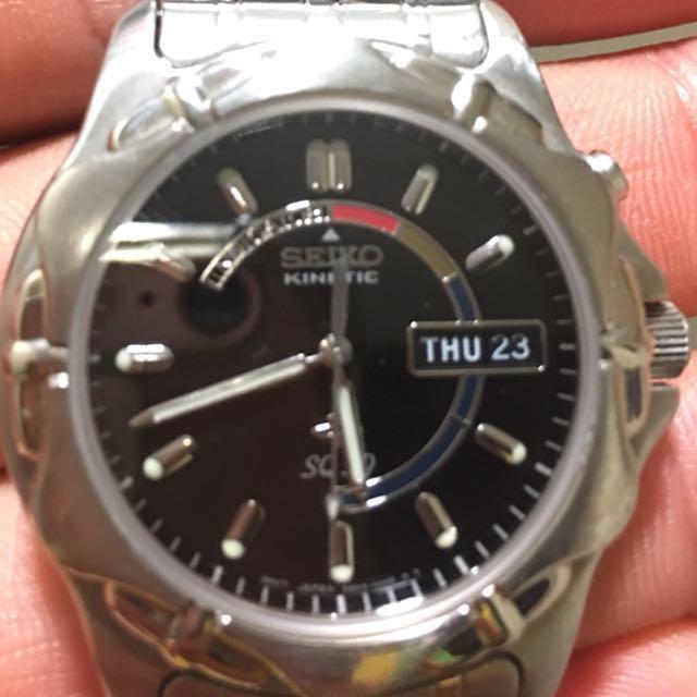 Seiko Kinetic SQ50 , Men's Fashion, Watches & Accessories, Watches on ...