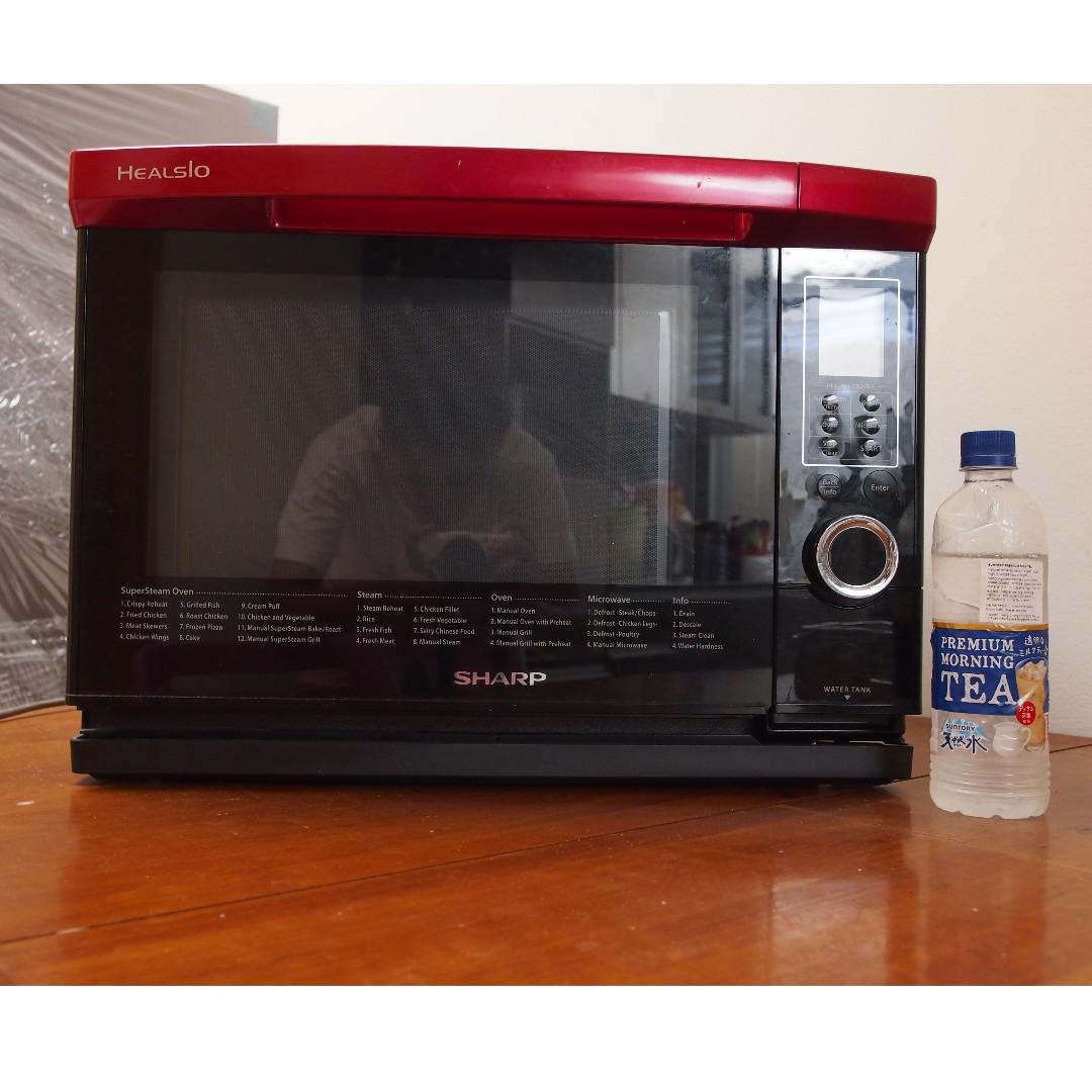 MOVE OUT SALE! SHARP Healsio Superheated Steam Microwave Oven AX-1300V ...