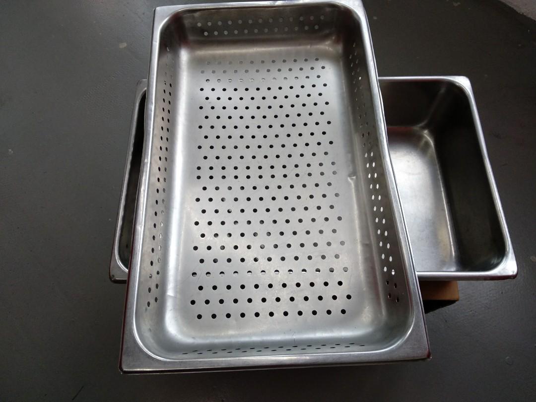 Stainless Steel Full Size Food Pan and Perforated Full Size Food Pan ...
