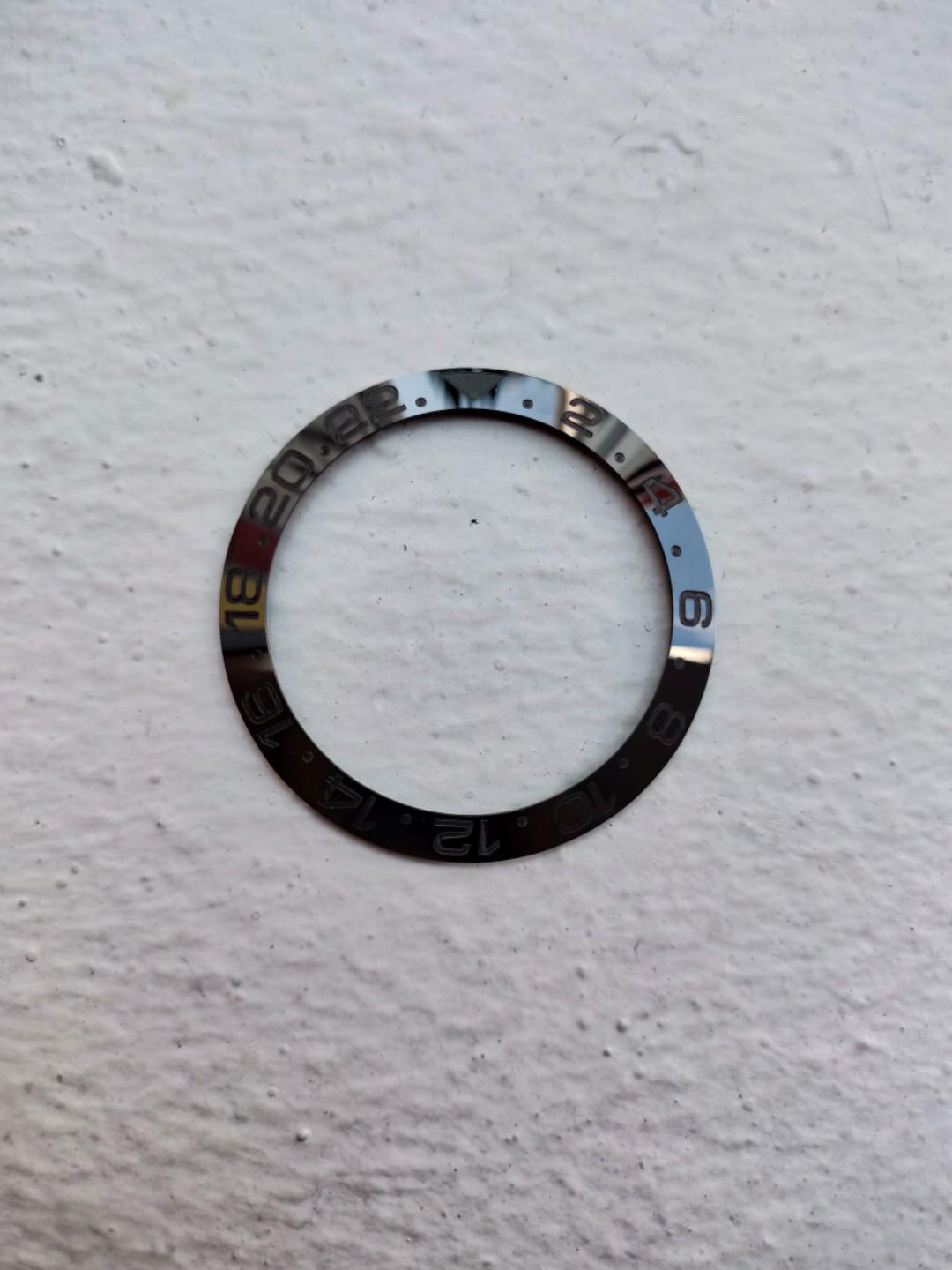 Stealth GMT Ceramic Bezel Insert for Seiko, Rolex,etc., Luxury, Watches ...