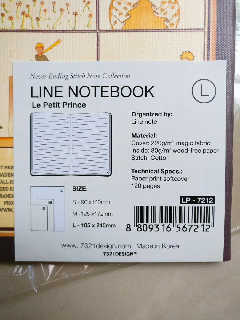 The Little Prince ruled notebook, Hobbies & Toys, Stationery & Craft ...