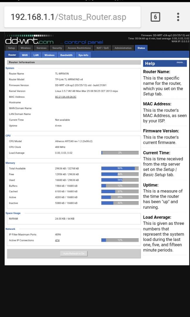 Three Antennas, TP-LINK Router DD-WRT firmware, 電腦＆科技, 電腦周邊及配件, Wifi及上網 ...