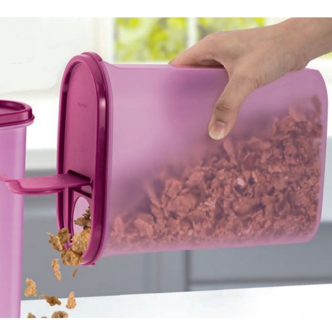 Tupperware Modular Mates Oval IV with Dispenser (1) 2.3L, Furniture ...