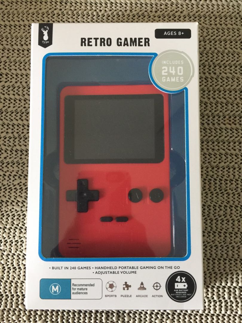 Typo Retro Gamer, Video Gaming, Gaming Accessories, Interactive Gaming ...