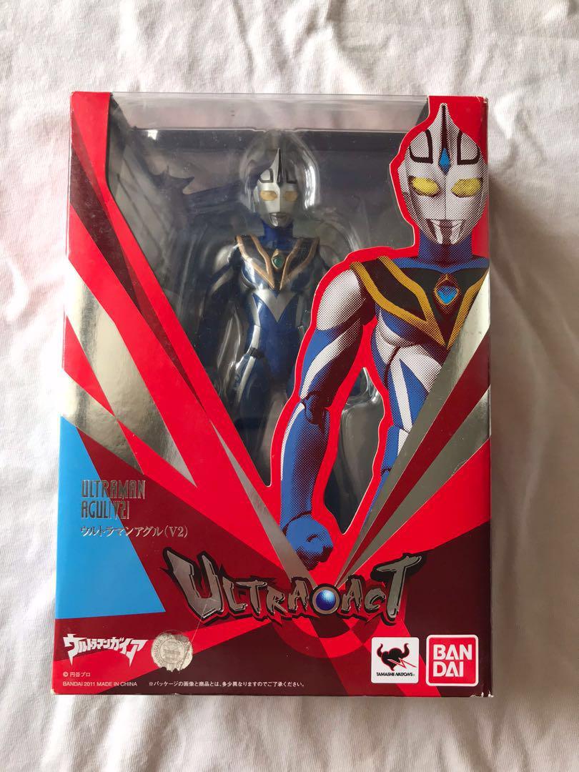 Ultra Act Ultraman Gaia & Agul, Hobbies & Toys, Toys & Games on Carousell