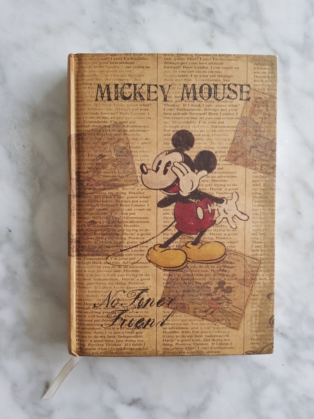Vintage Mickey Mouse Diary Notebook, Hobbies & Toys, Stationery & Craft ...