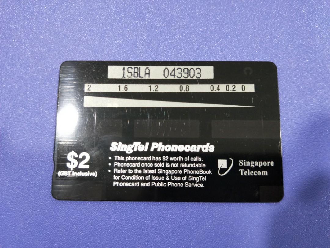 Vintage phonecard - The New Gold DBS AMEX credit card, Hobbies & Toys ...