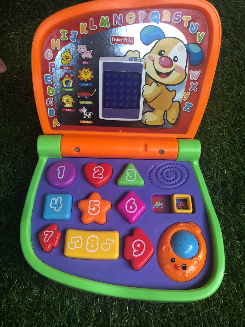 Vtech Musical DJ Junior / Leap Frog Touch Magic and FisherPrice laptop ...