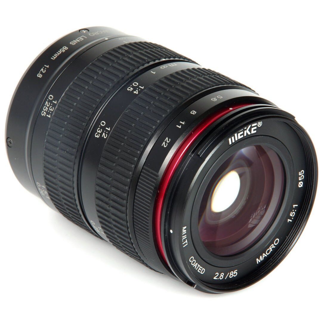 10% Discount: Meike 85mm f2.8 Macro Lens (Fuji FX Mount & Sony NEX E ...