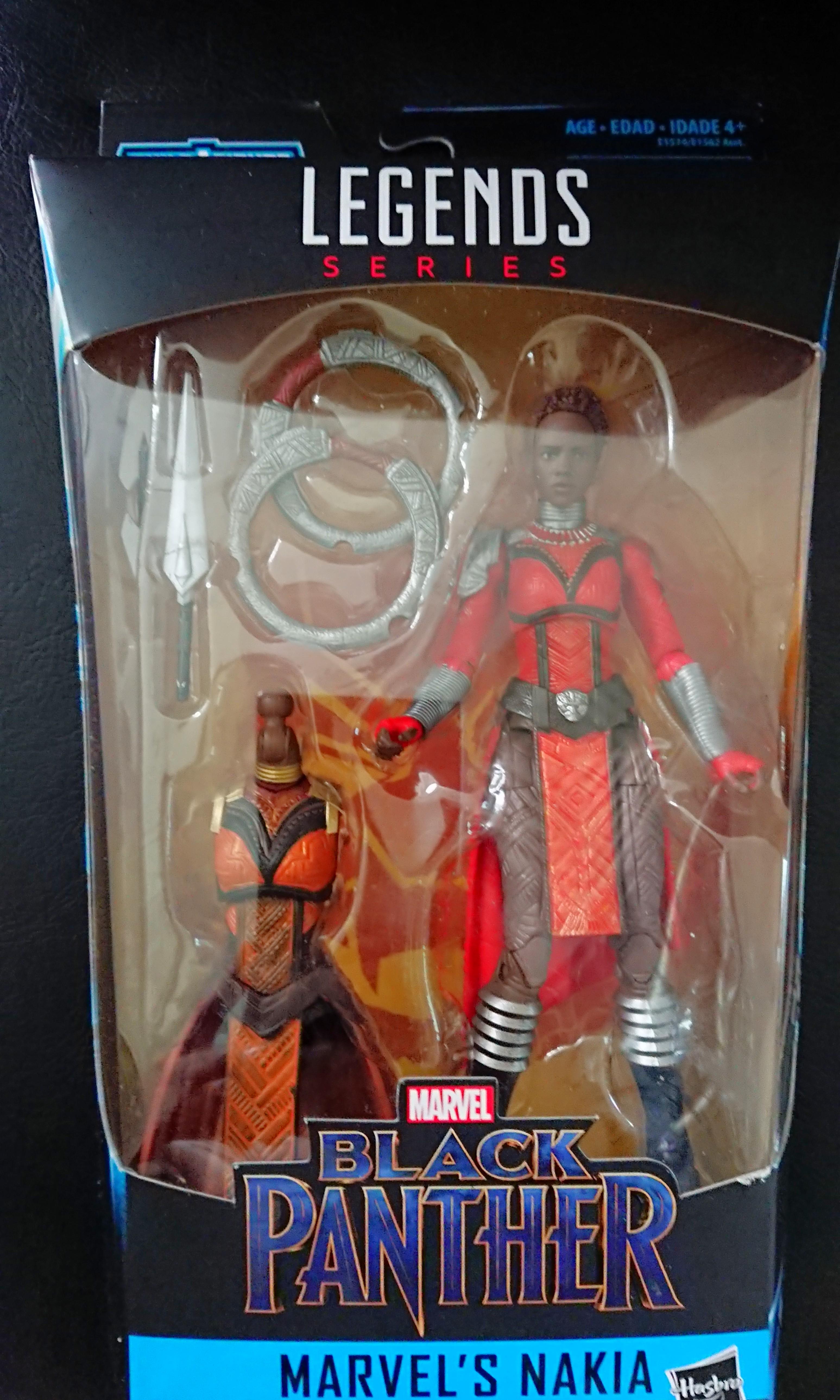 超抵價： 黑妹Nakia. marvel legends. 連baf, 興趣及遊戲, 玩具 & 遊戲類 - Carousell