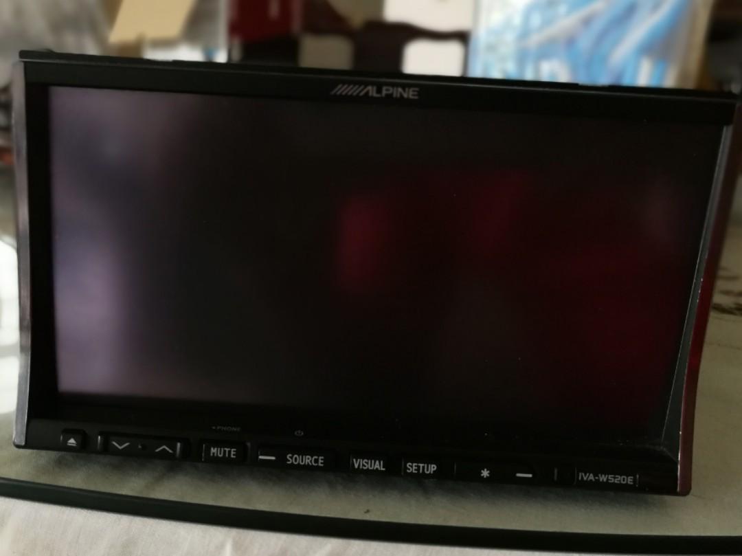 Alpine dvd headunit w520e with bluetooth module, Car Accessories ...