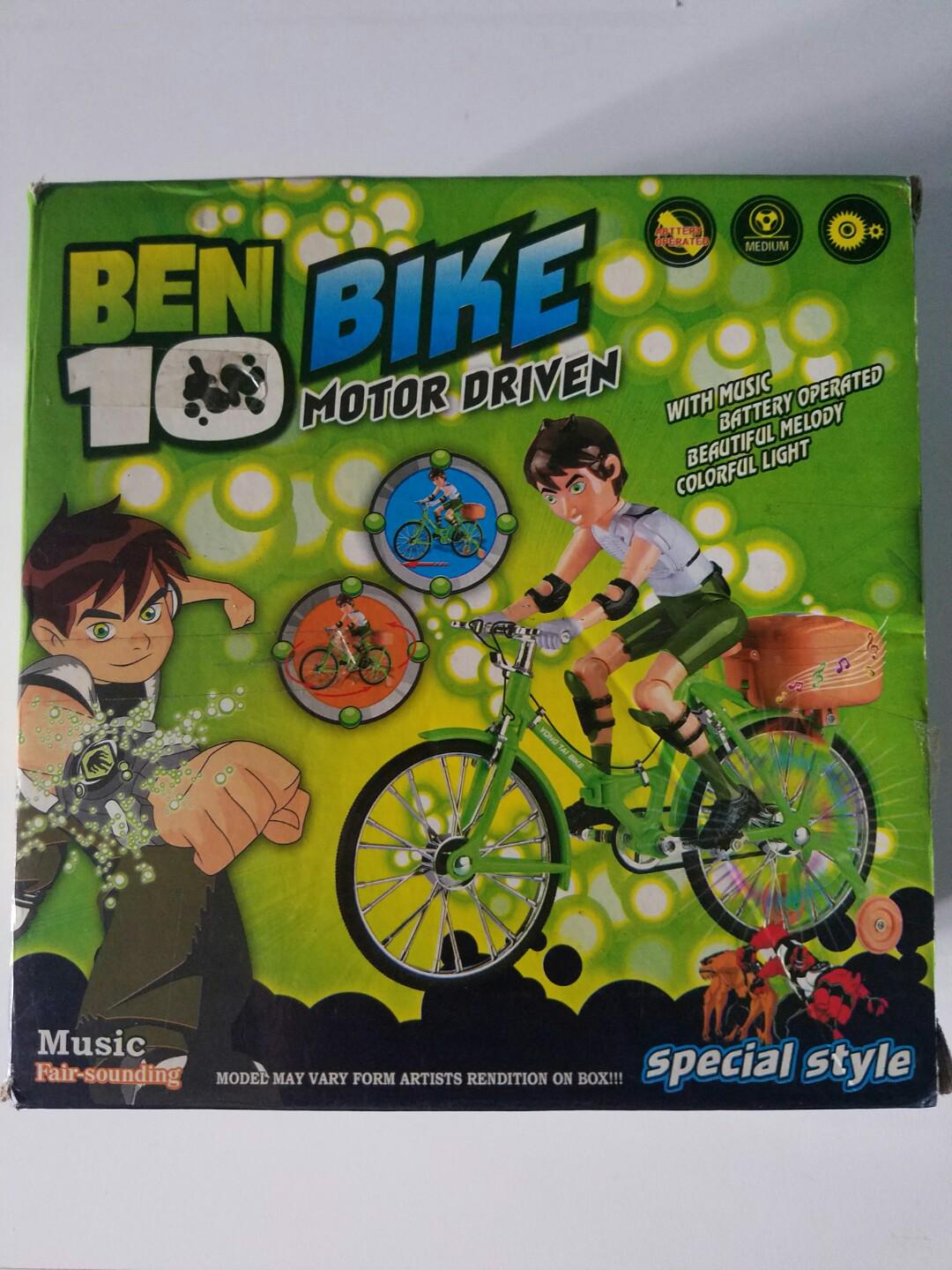BEN 10 Bike Motor Driven, Hobbies & Toys, Toys & Games on Carousell